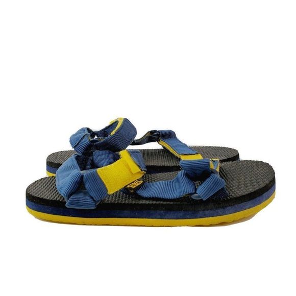Teva | Other | Tevaboysblue Yellow Original Universal Outdoor Sports ...